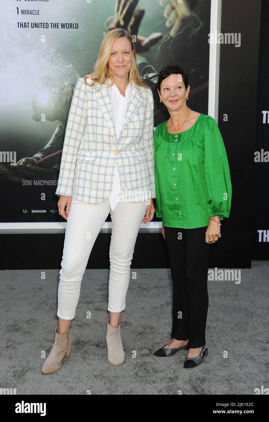 LOS ANGELES, CA - JULY 28: (L-R) Karen Lunder and Gabrielle Tana attend ...