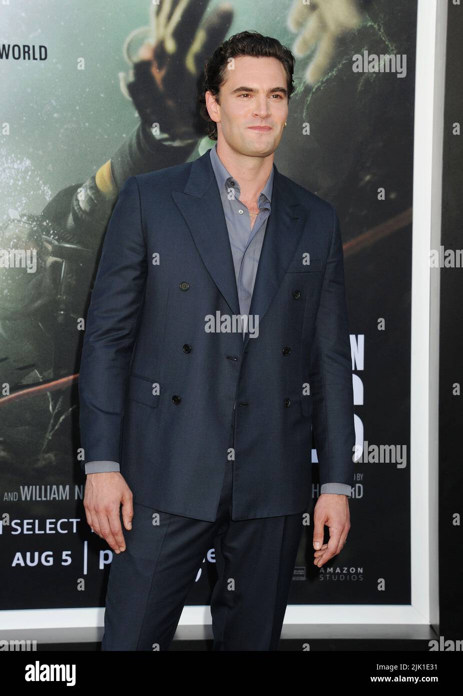 LOS ANGELES, CA - JULY 28: Tom Bateman attends the premiere of Prime ...