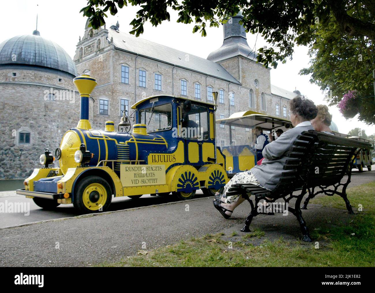 Daily life, city of Vadstena, Sweden Stock Photo - Alamy