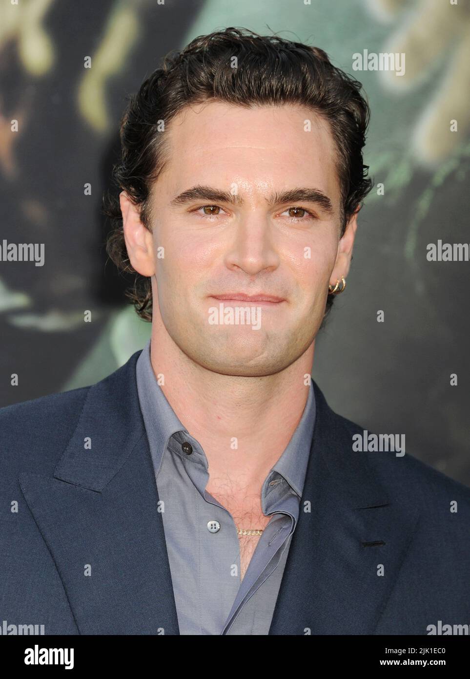 LOS ANGELES, CA - JULY 28: Tom Bateman attends the premiere of Prime ...