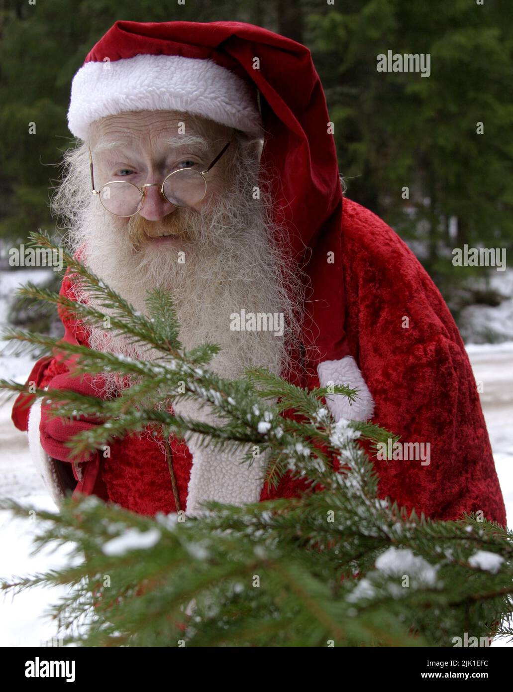 Now he's on his way, Santa Claus. The national Santa of Sweden and the ...