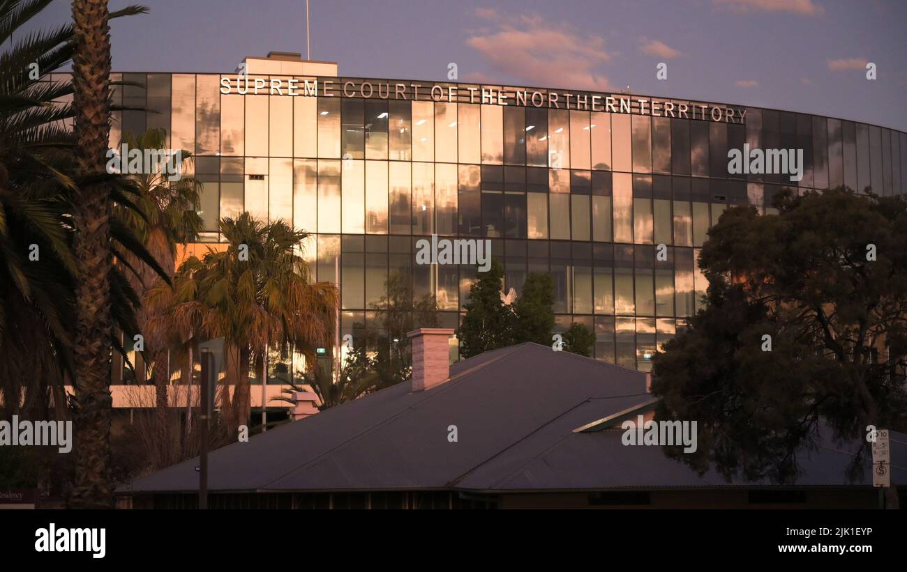 Northern territory supreme court alice springs Stock Photo - Alamy