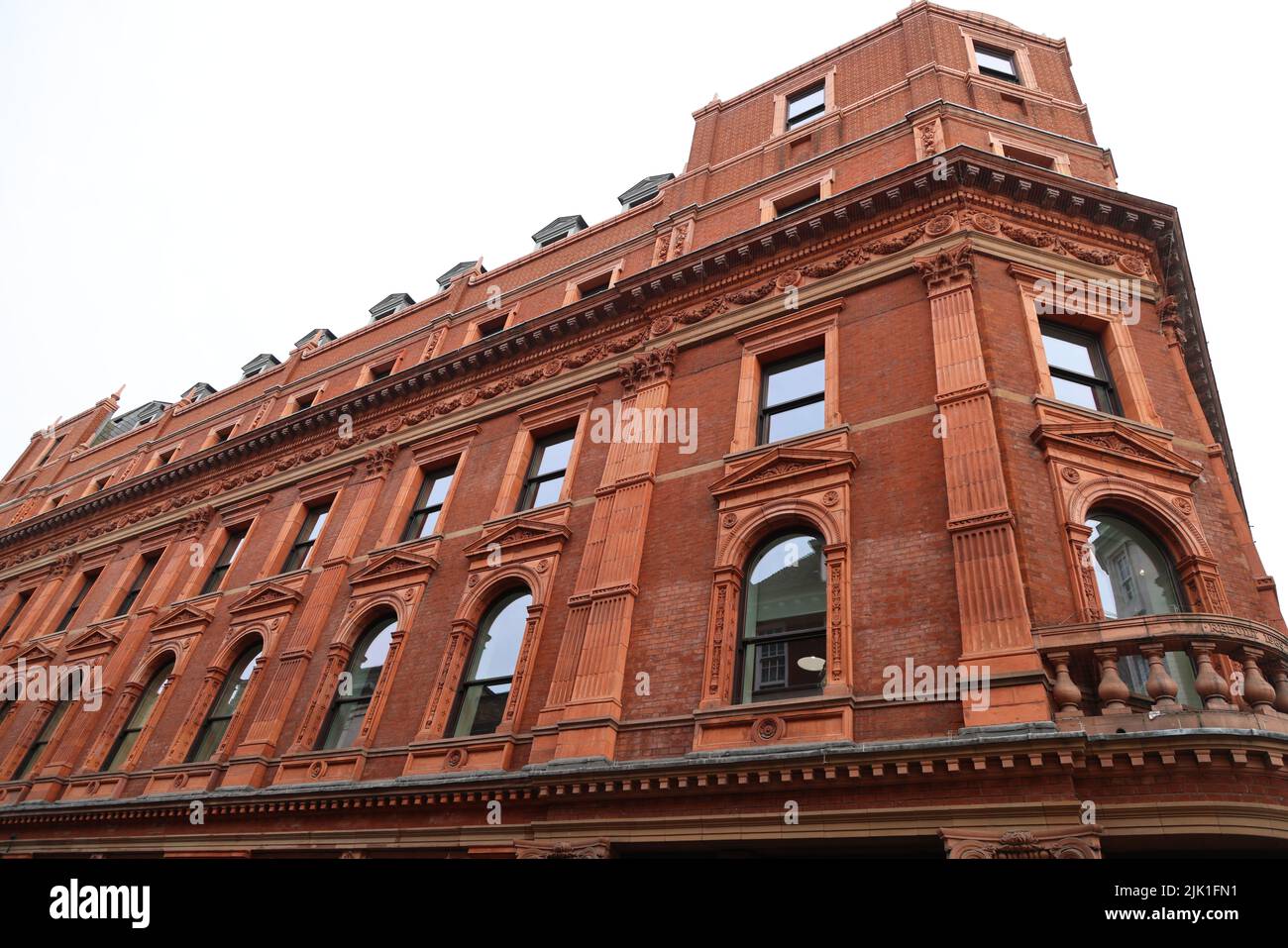 Typical buildings of the Kensington district in London Stock Photo - Alamy