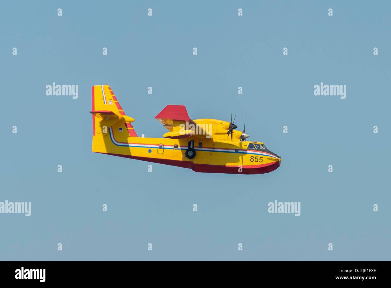 Canadair Plane in Rijeka, Croatia Stock Photo - Alamy