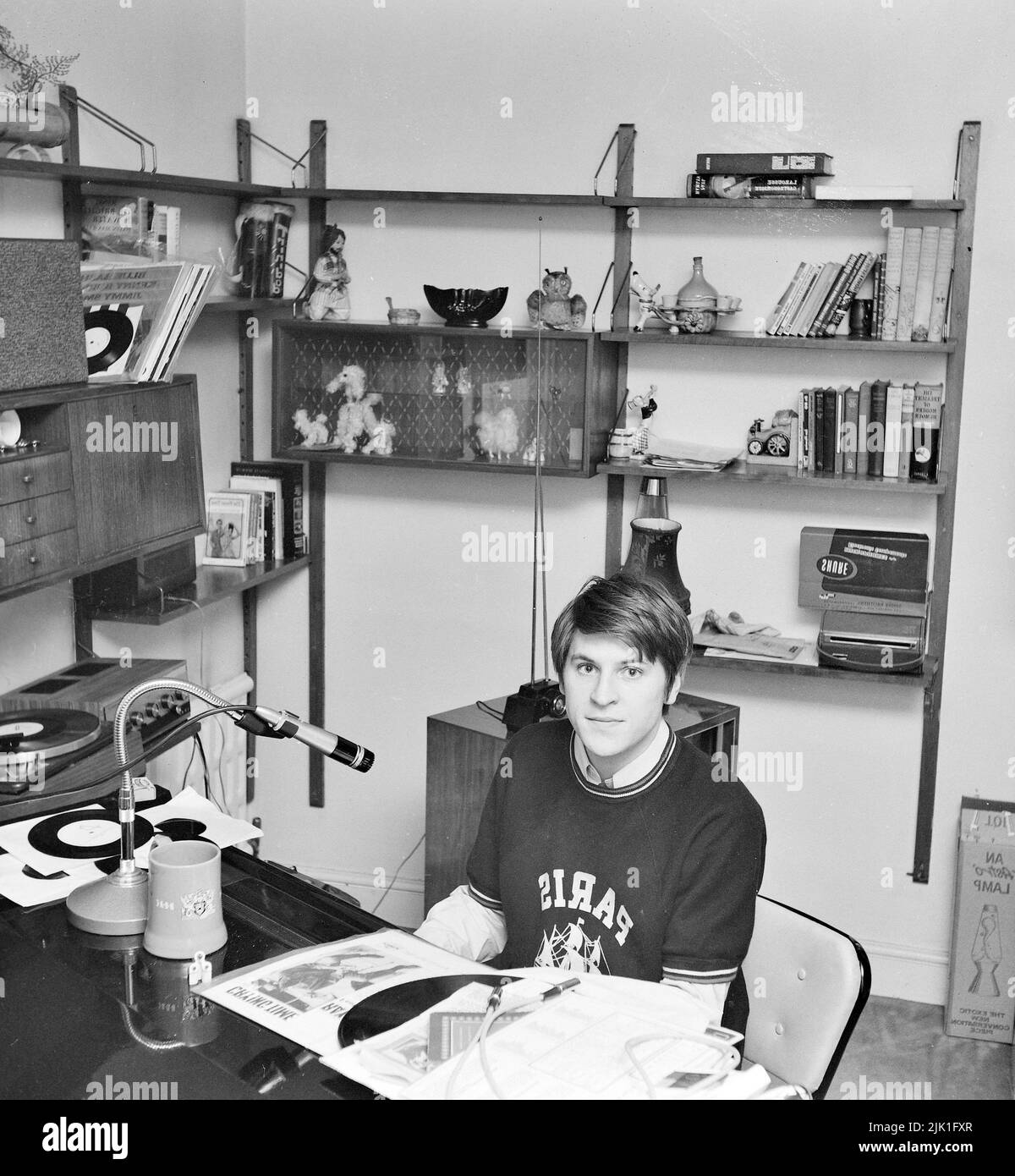 ALAN PRICE English pop musician at his London mews home in December ...