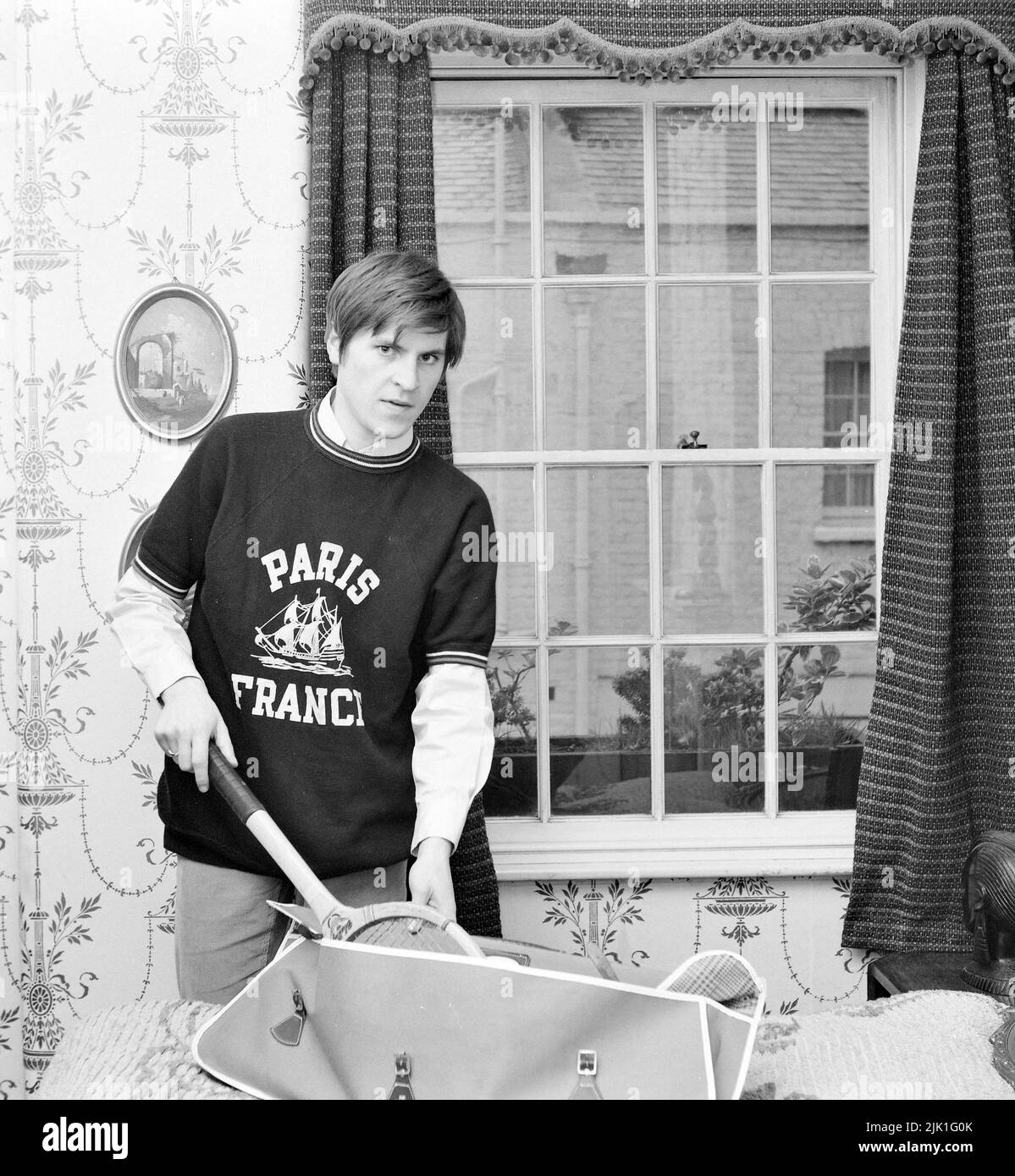 ALAN PRICE English pop musician at his London mews home in December ...