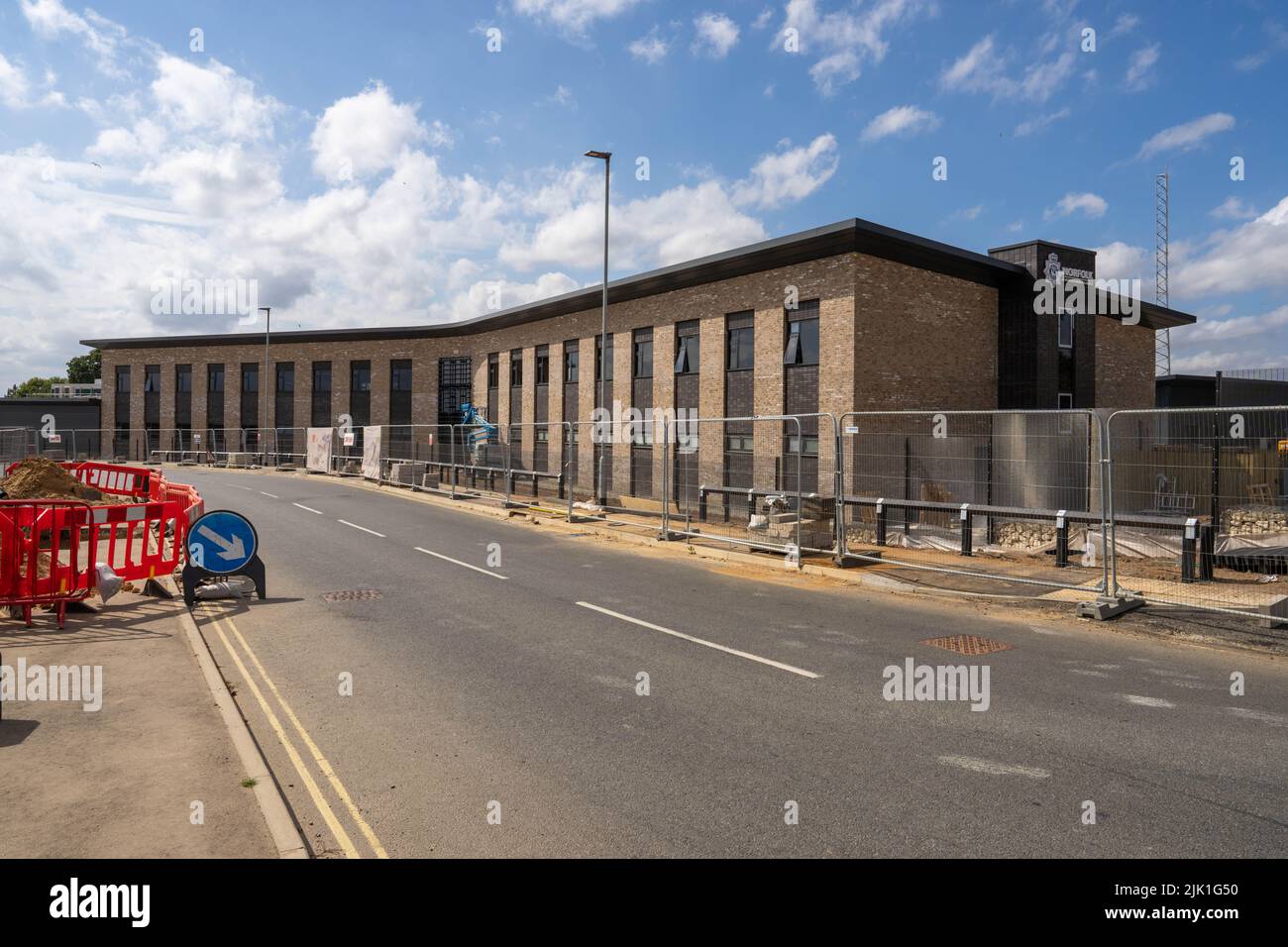 New Norwich Norfolk Police station under construction at Broadland ...