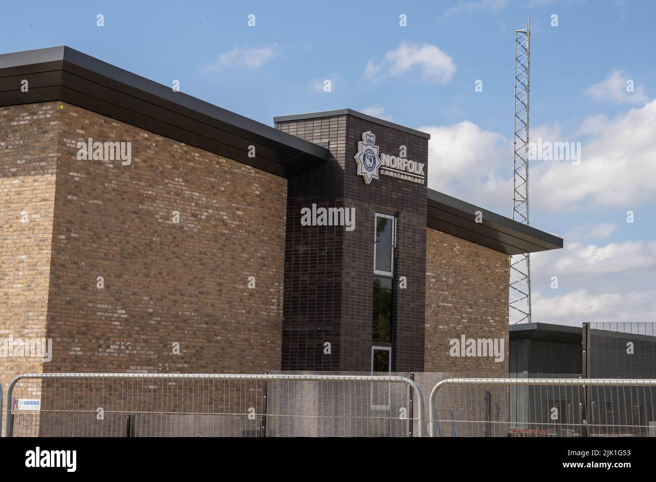New Norwich Norfolk Police station under construction at Broadland ...