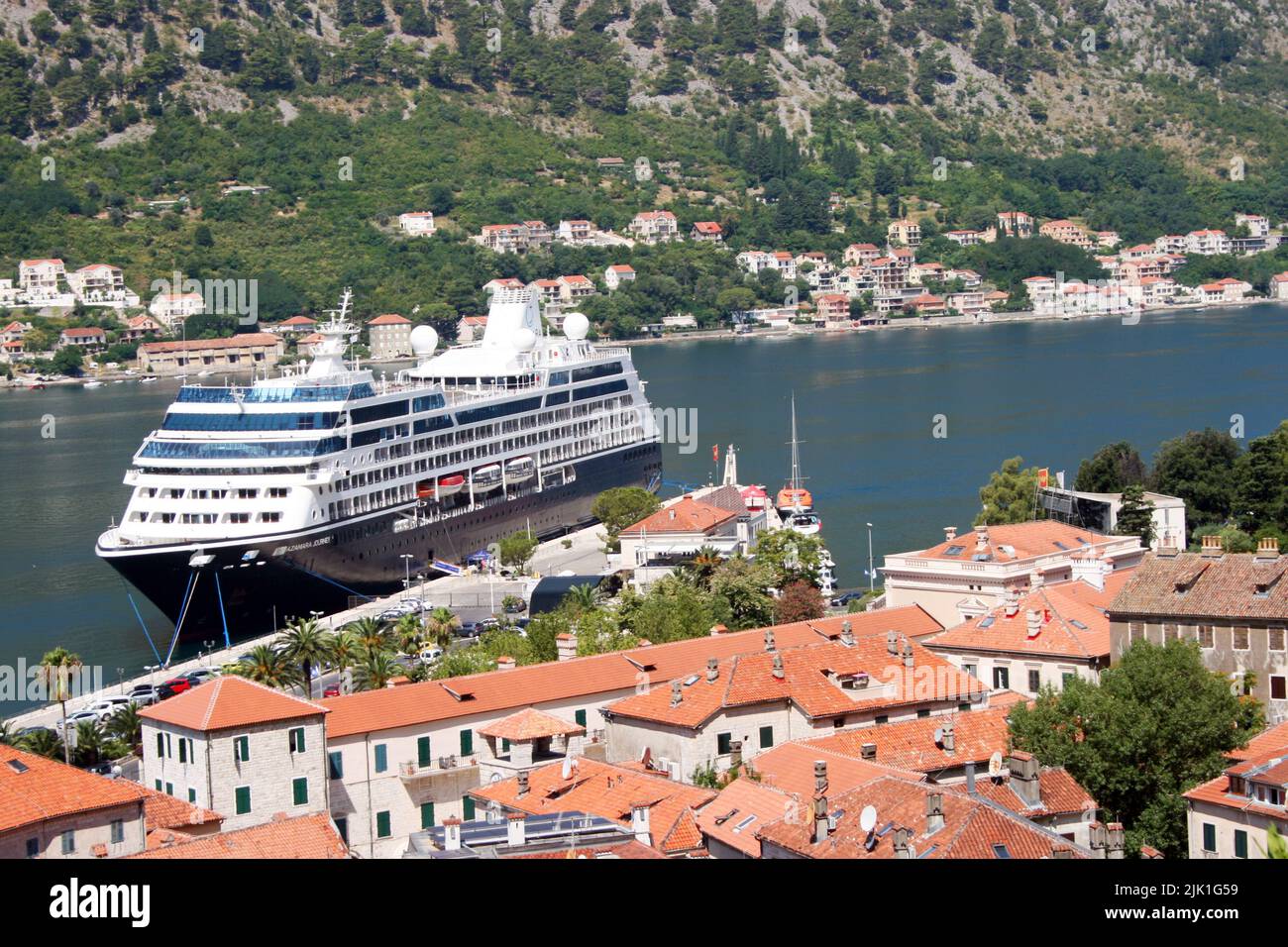 Port of Kotor in Montenegro Stock Photo - Alamy
