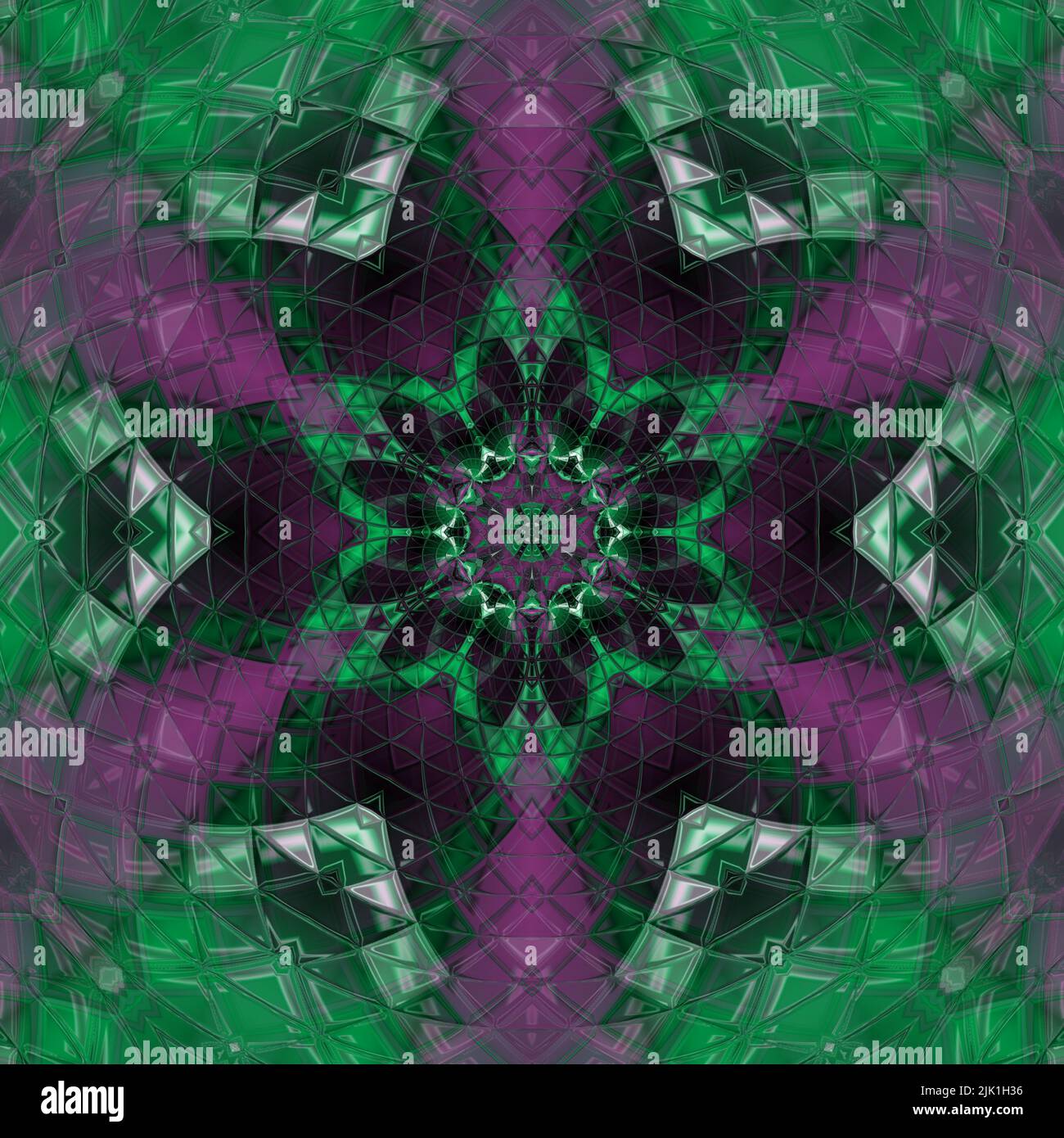 Abstract Computer generated Fractal design. A fractal is a never-ending ...