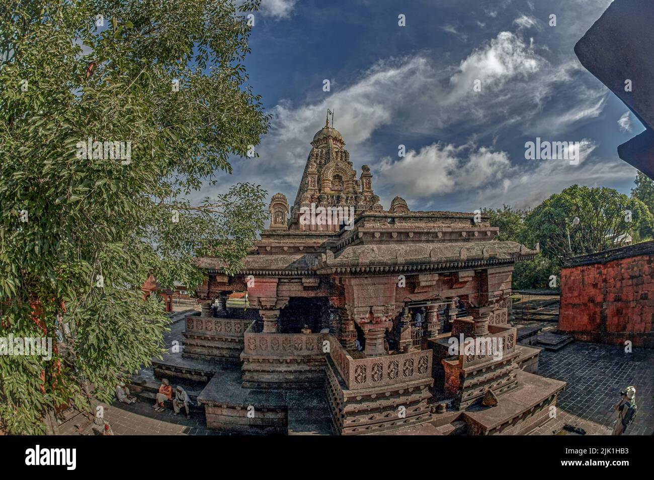 Grishneshwar temple hi-res stock photography and images - Alamy