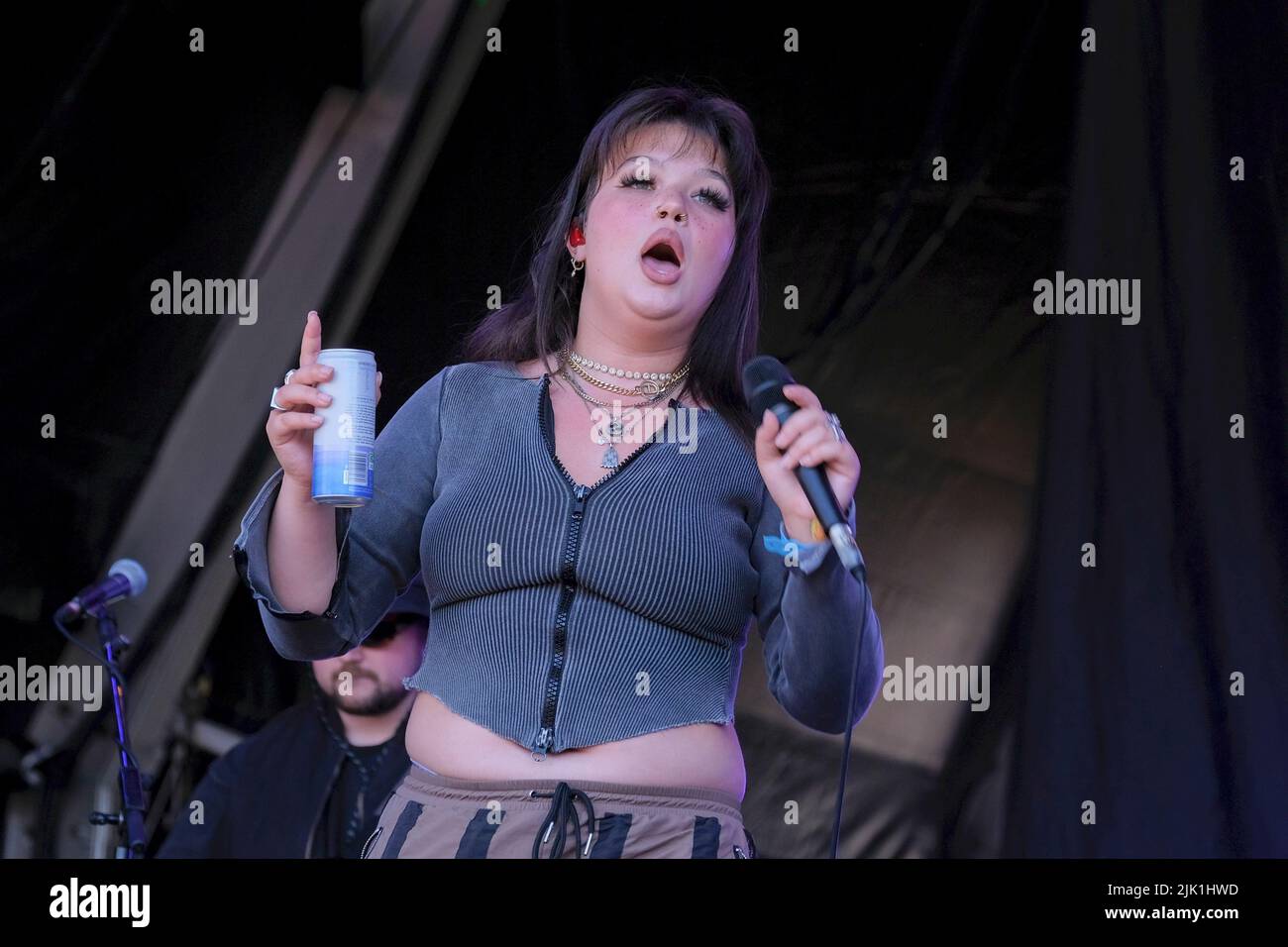 Lulworth, UK. 29th July, 2022. London born British singer songwriter ...