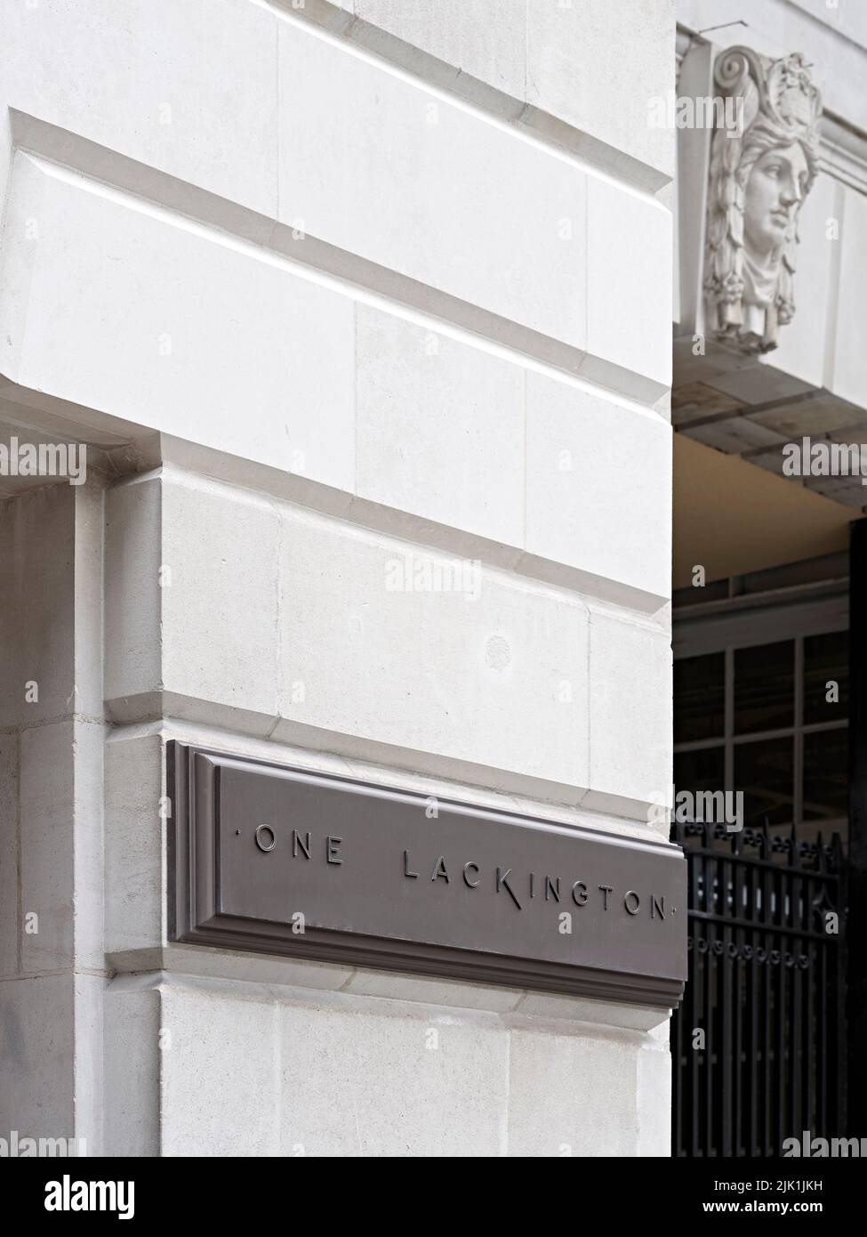 Entrance arch detail on Lackington Street. The Gilbert & One Lackington ...