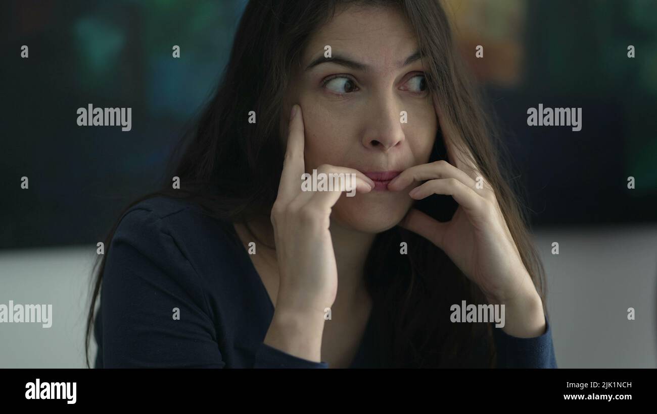 Concerned emotion hi-res stock photography and images - Alamy