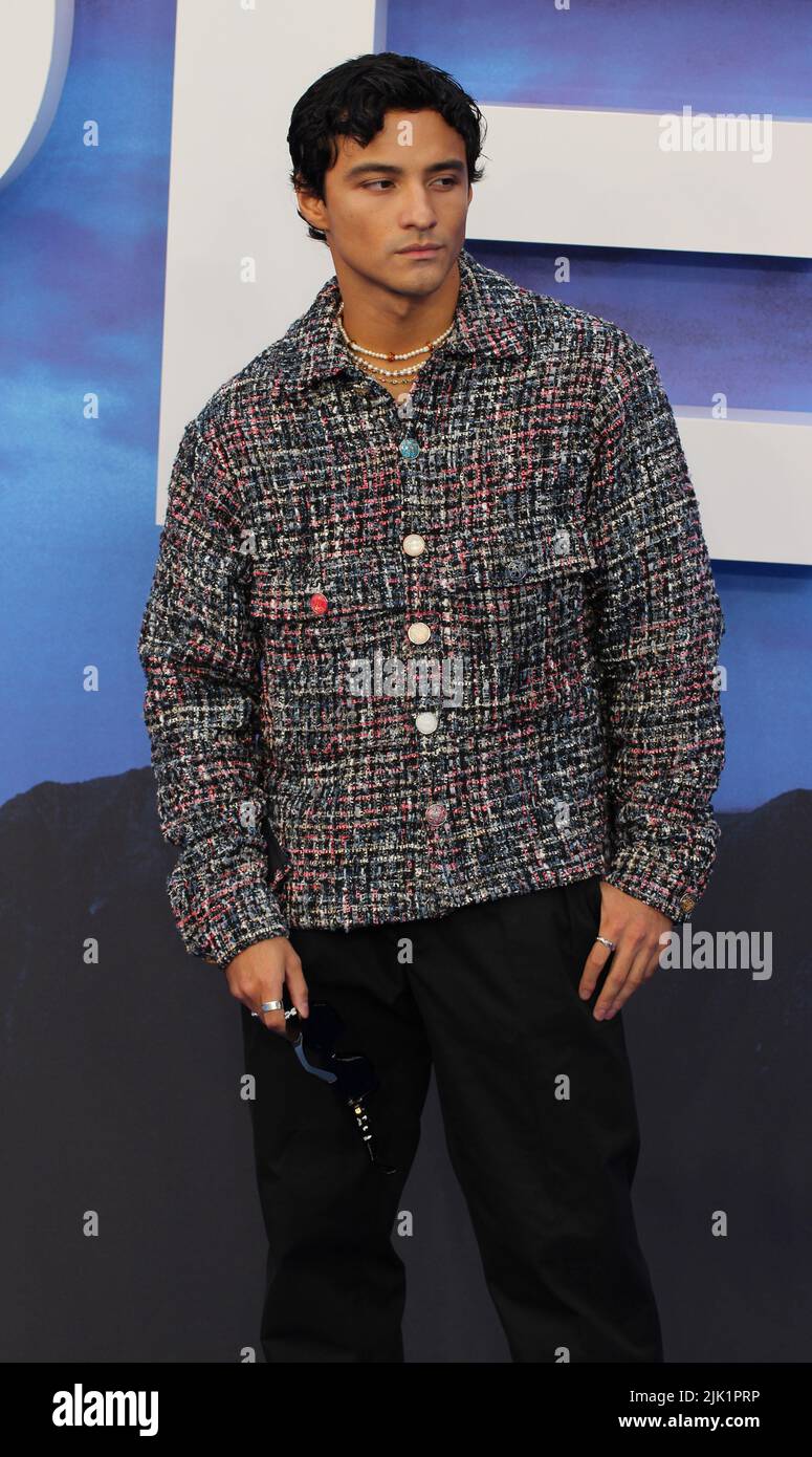 London, UK. Brandon Perea at the Nope film premiere. Odepn West End ...