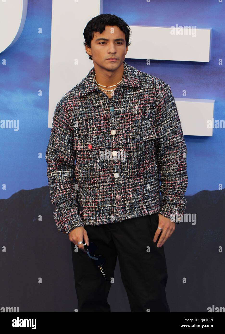 London, UK. Brandon Perea at the Nope film premiere. Odepn West End ...