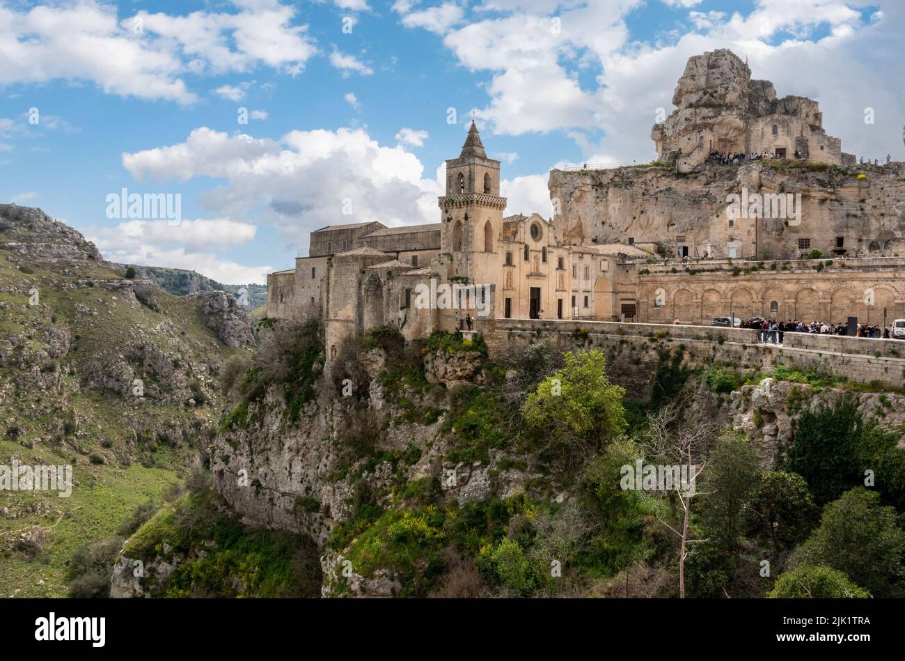 Church of Saint Peter 'Caveoso' in historic downtown Matera, Southern ...