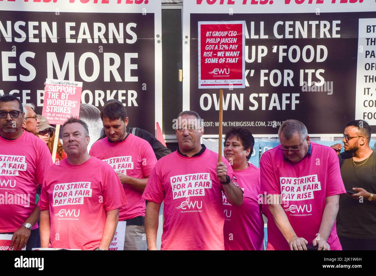 Cwu strike bt hi-res stock photography and images - Alamy