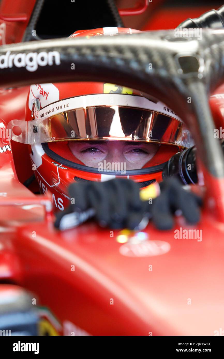 Charles leclerc helmet hi-res stock photography and images - Alamy