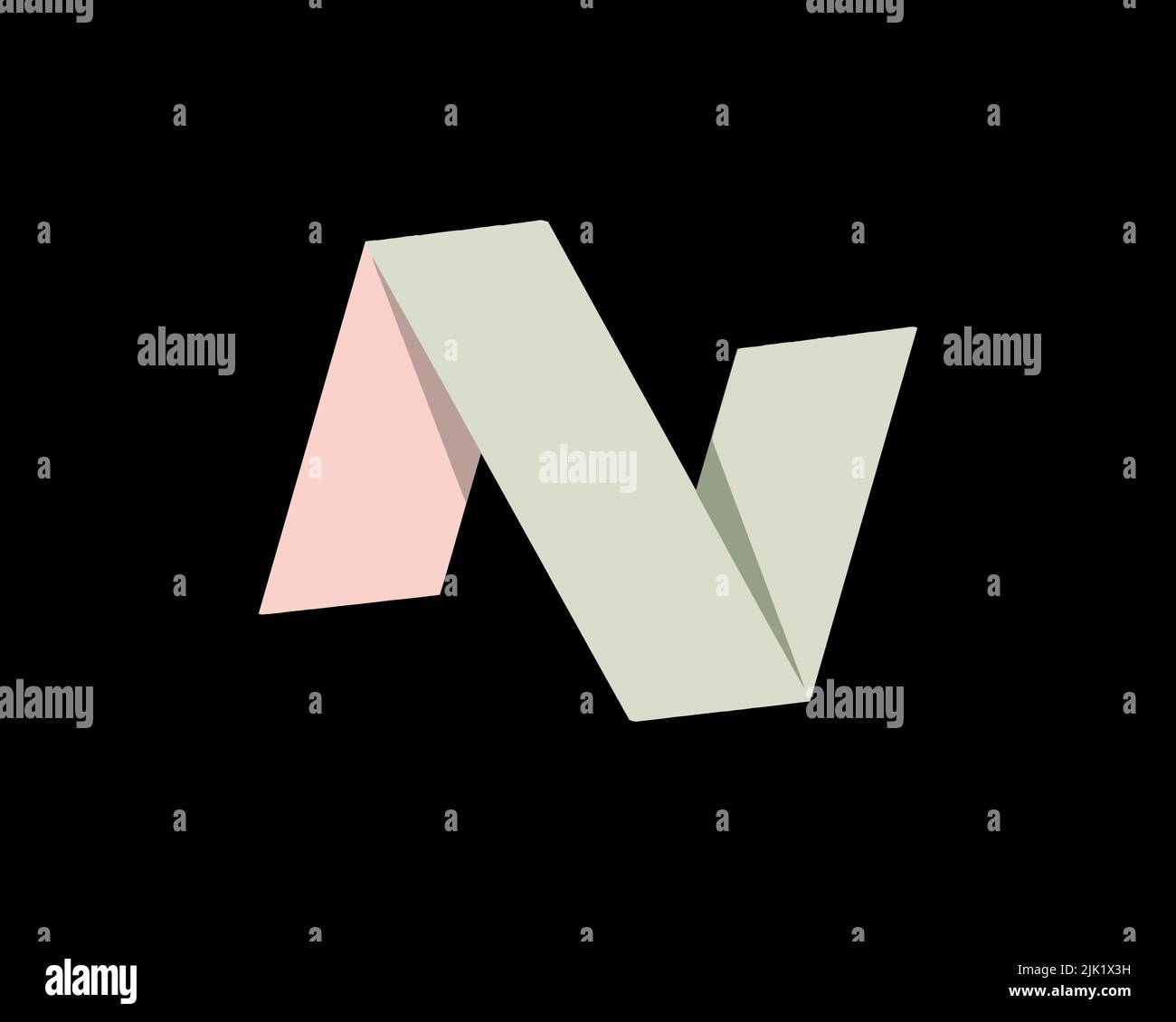 Android Nougat, Rotated Logo, Black Background B Stock Photo - Alamy