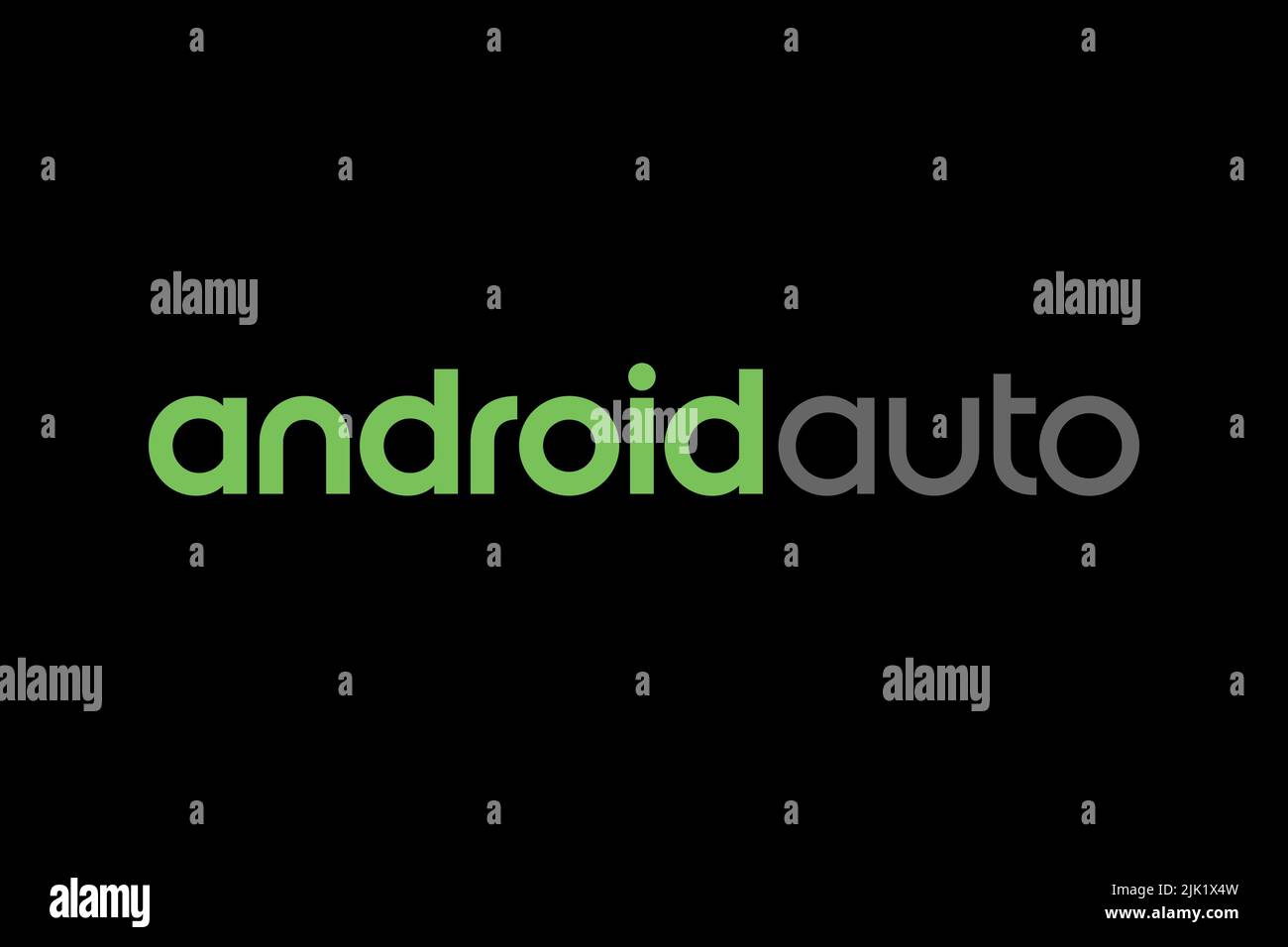 Android Auto, Logo, Black background Stock Photo - Alamy