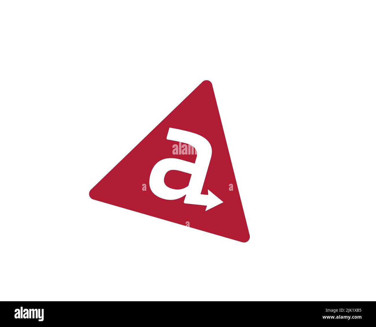 Appcelerator, rotated logo, white background B Stock Photo - Alamy