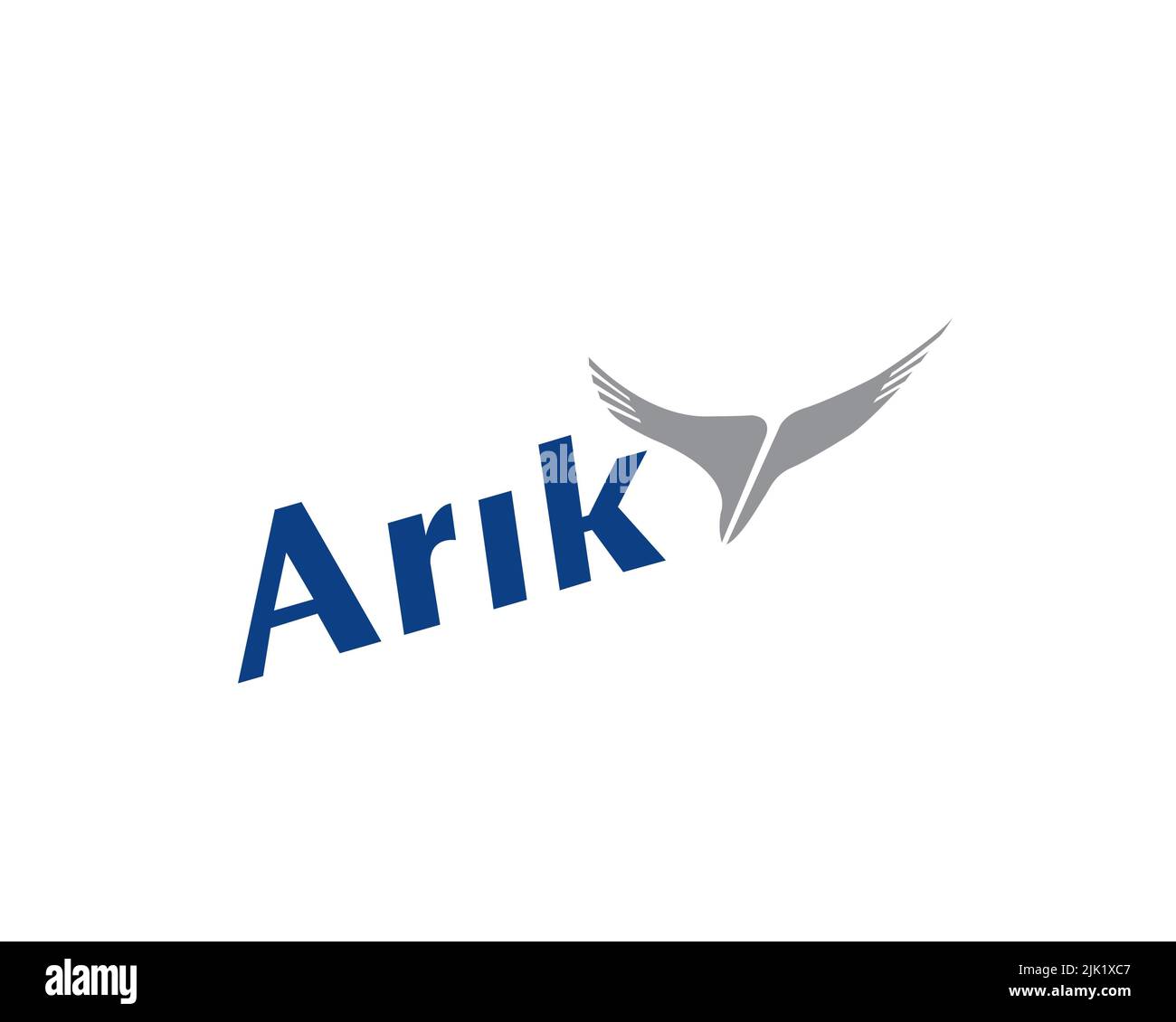 Arik Air, rotated logo, white background Stock Photo - Alamy