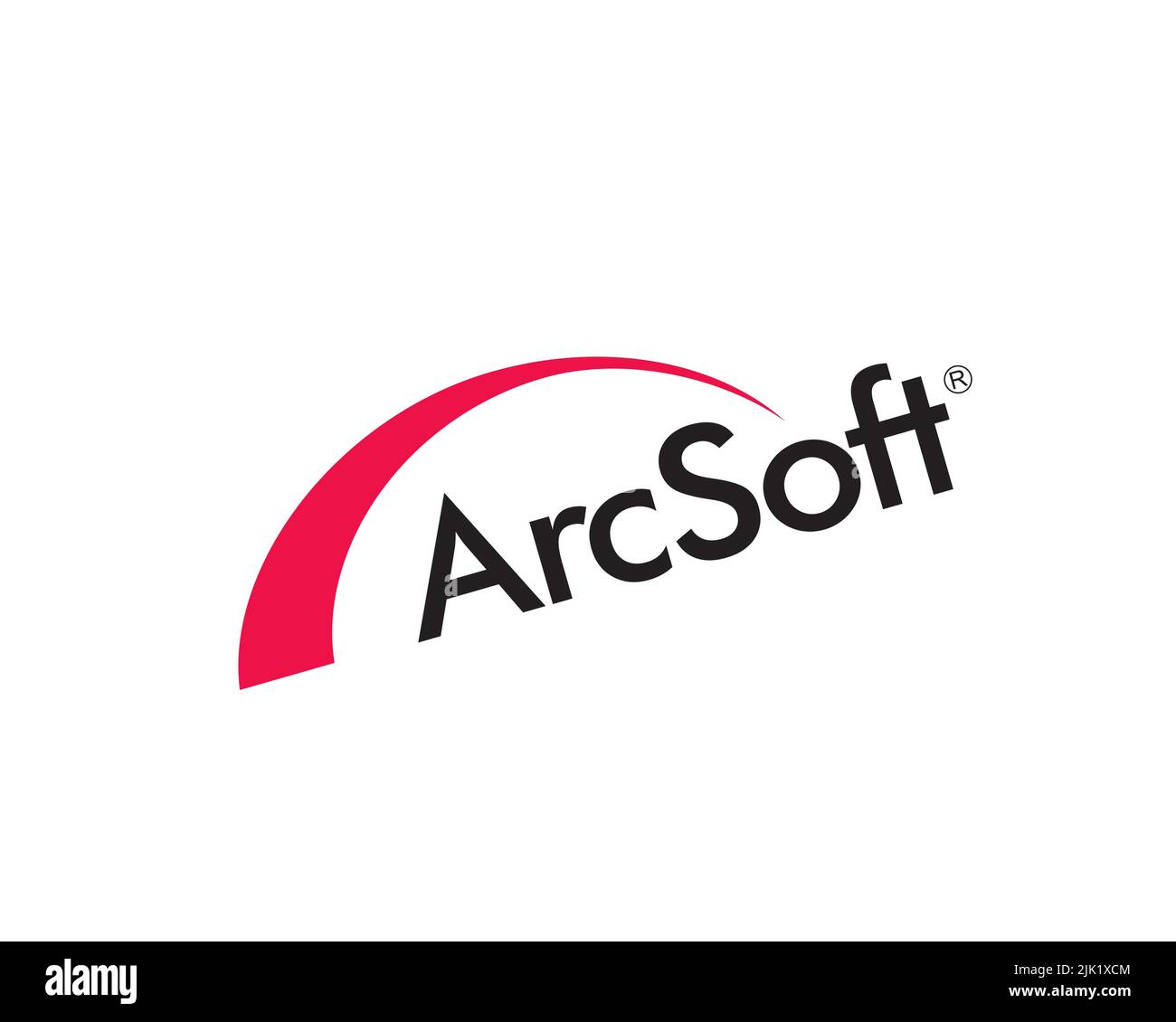 ArcSoft, rotated logo, white background Stock Photo - Alamy