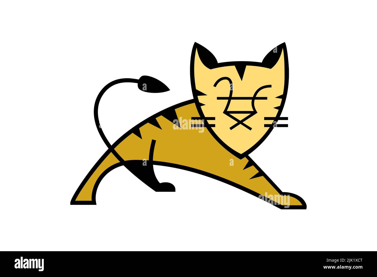 Apache Tomcat, Logo, White background Stock Photo - Alamy