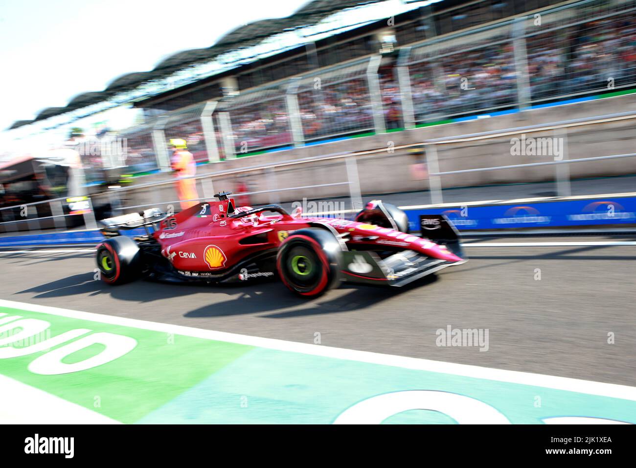 Ferrari f1 pit lane hi-res stock photography and images - Alamy