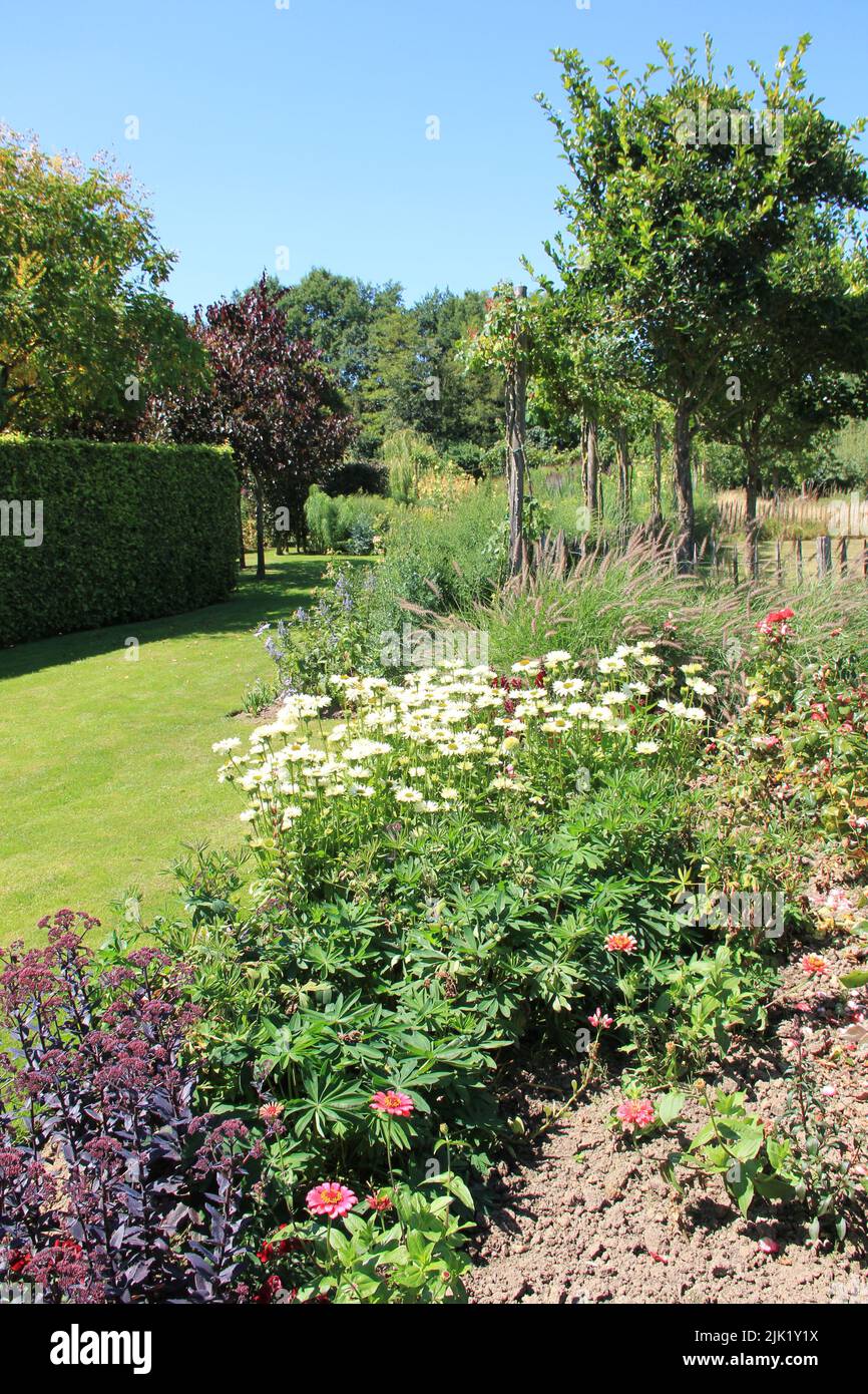 The gardens in Demen, the Netherlands Stock Photo - Alamy