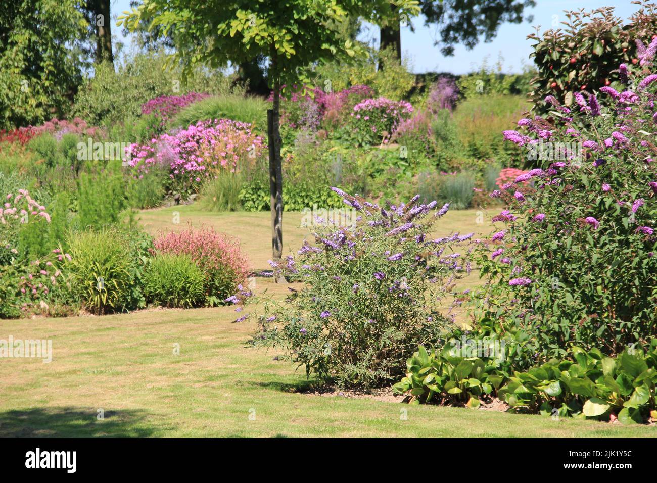 The gardens in Demen, the Netherlands Stock Photo - Alamy
