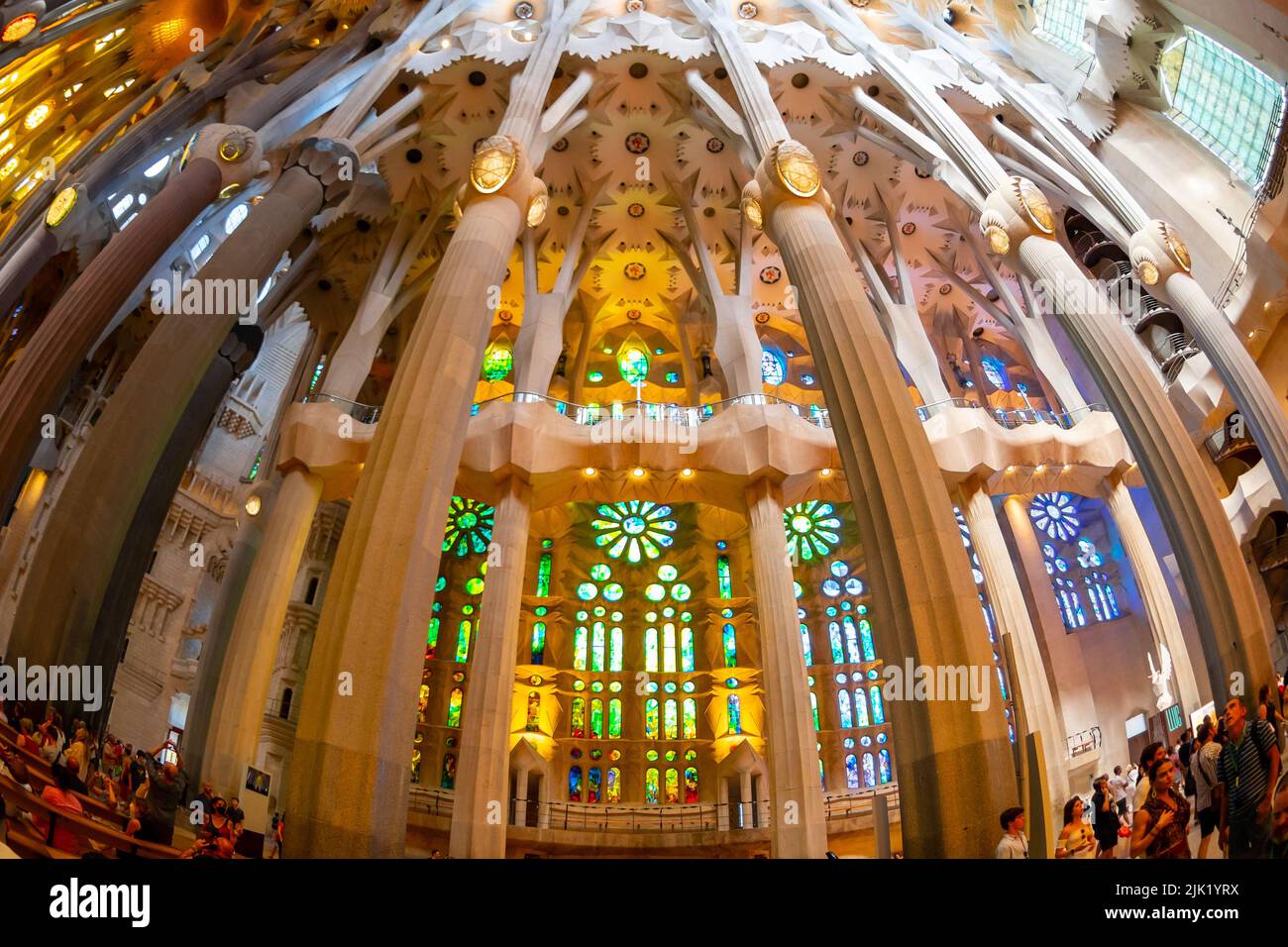 Cathedral La Sagrada Familia in Barcelona, Spain Stock Photo - Alamy