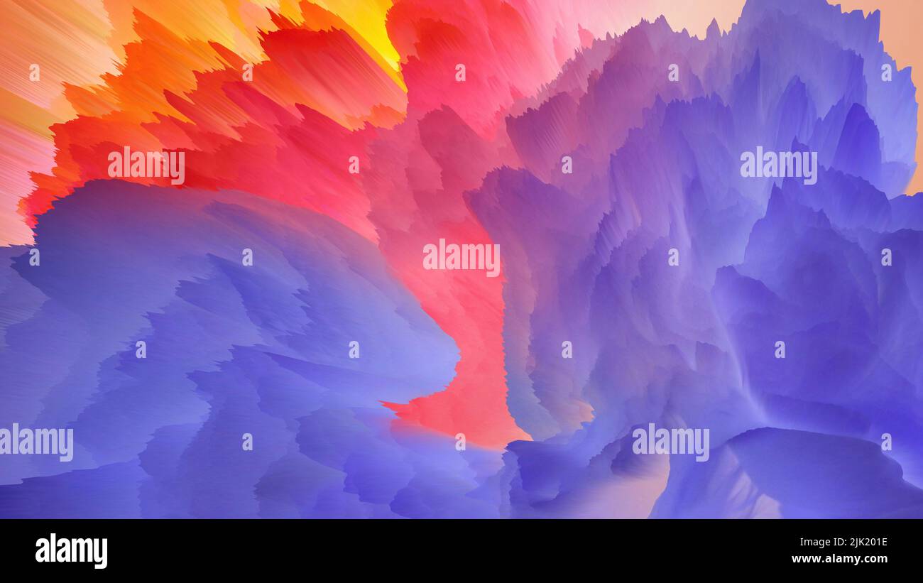 3d abstract colorful background. Suitable for magazine covers, banners ...