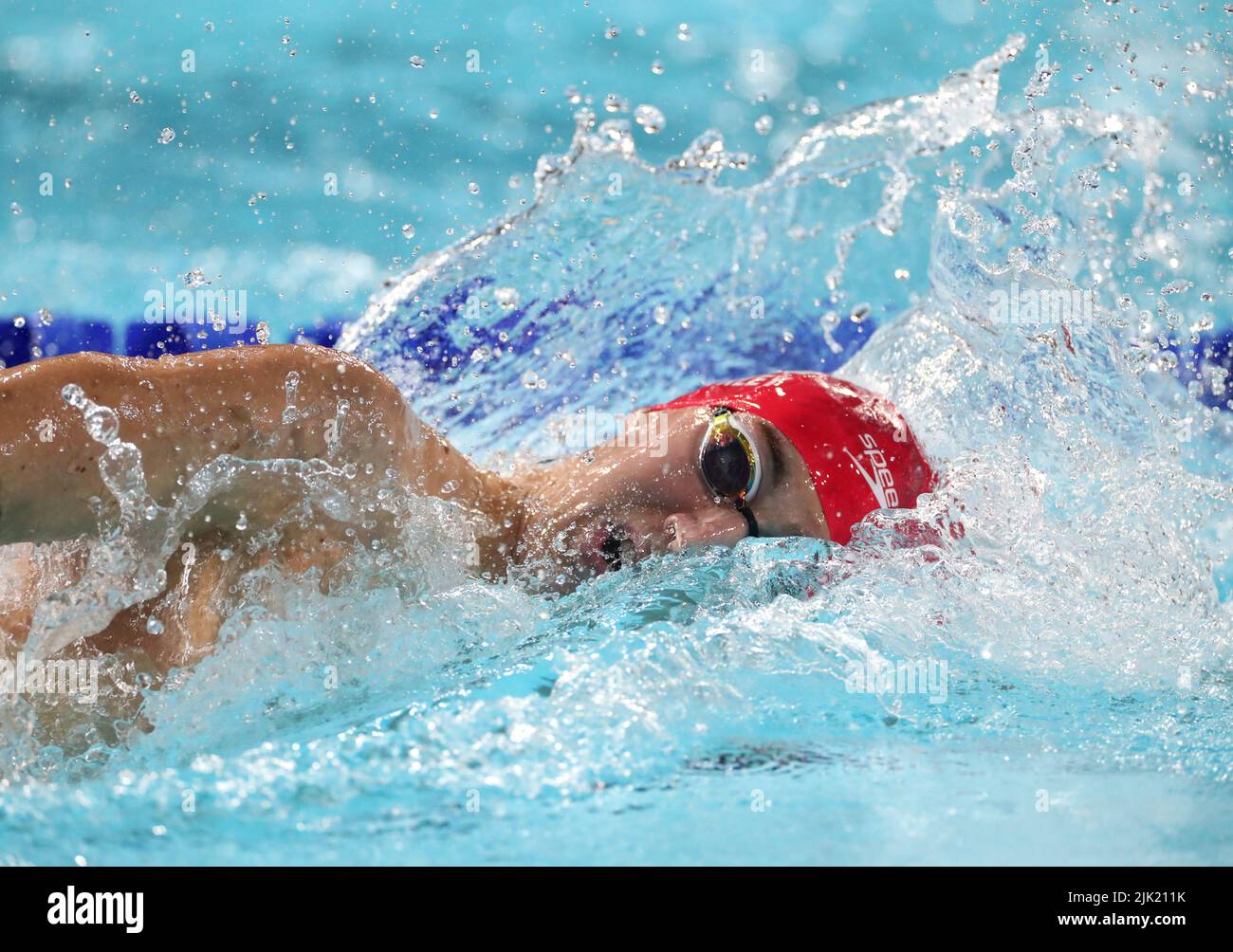 England's Luke Turley in the Men's 400m Freestyle - Final at Sandwell ...