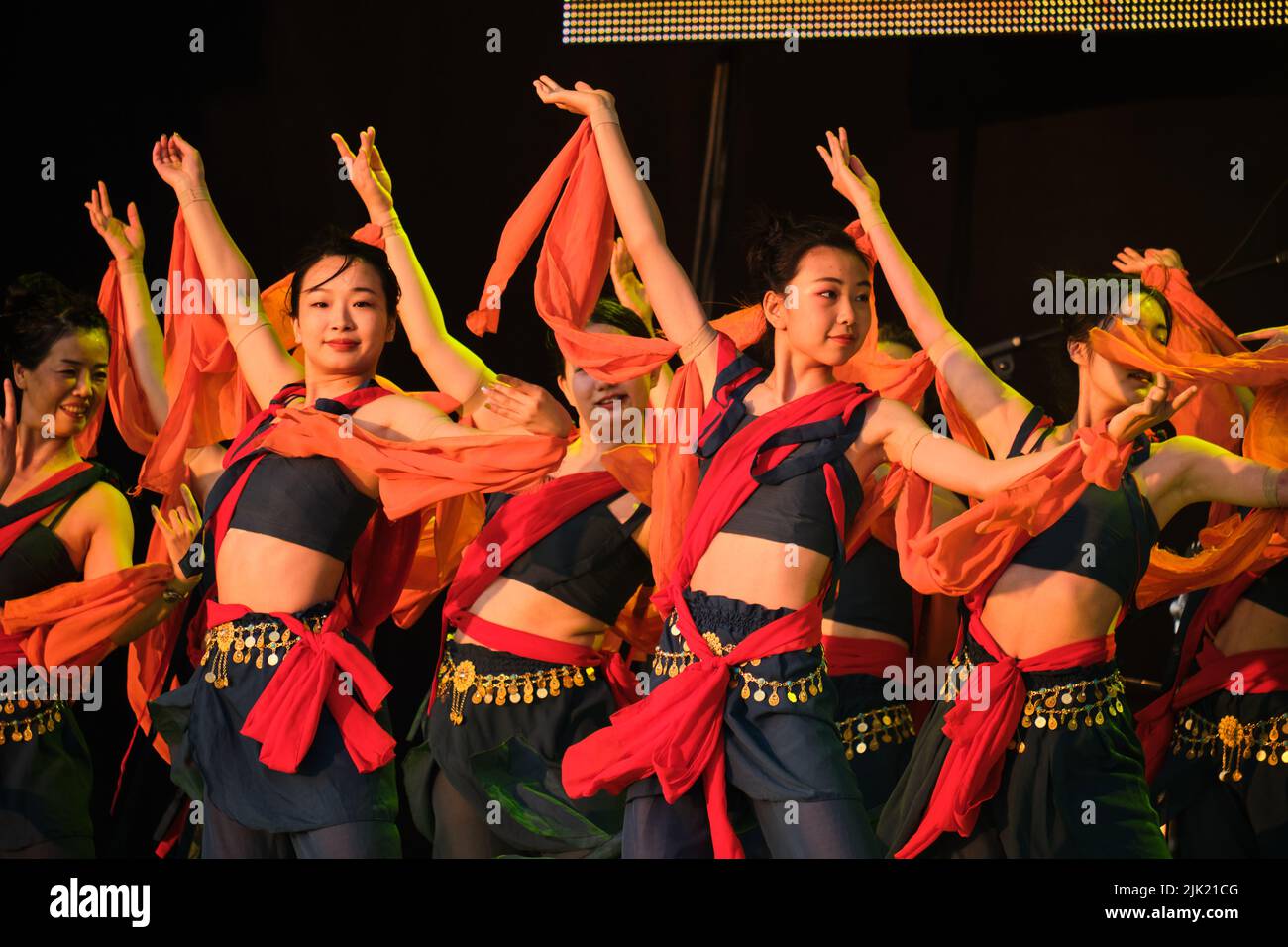 Chinese Cultural and Art Club Performers at the Noav Multifest Festival ...