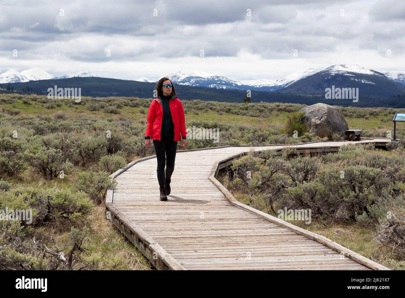 Adventurous lady hi-res stock photography and images - Alamy