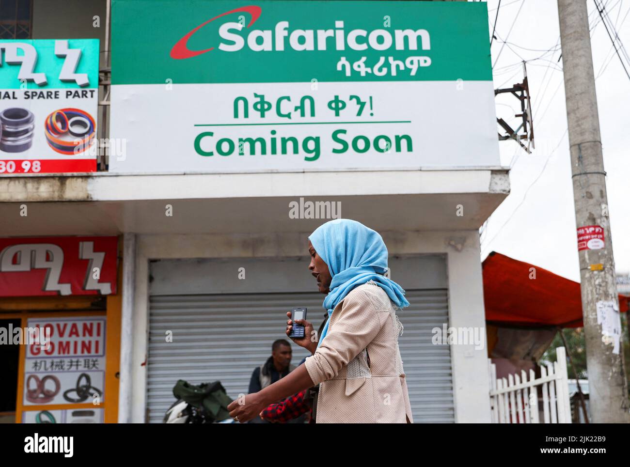 Safaricom ethiopia hi-res stock photography and images - Alamy