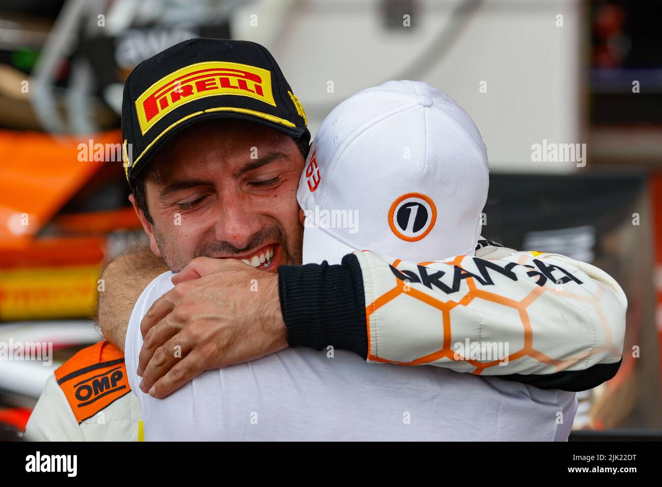 Spa, Belgium. 29th July, 2022. CALDARELLI Andrea, Orange1 KPAX Racing ...
