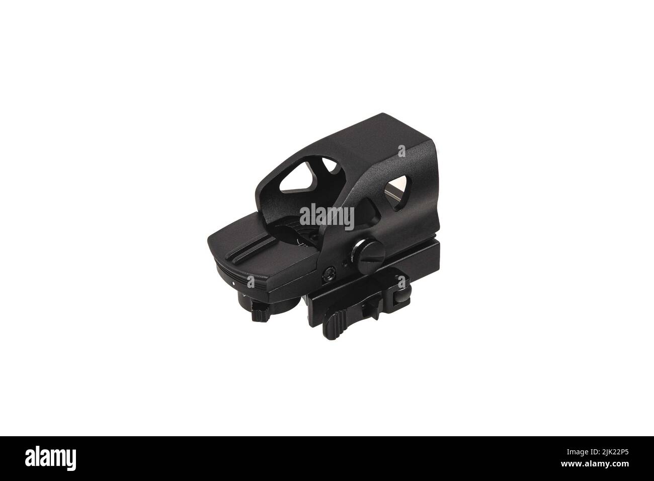 Modern optical collimator sight. Aiming device for shooting at short ...