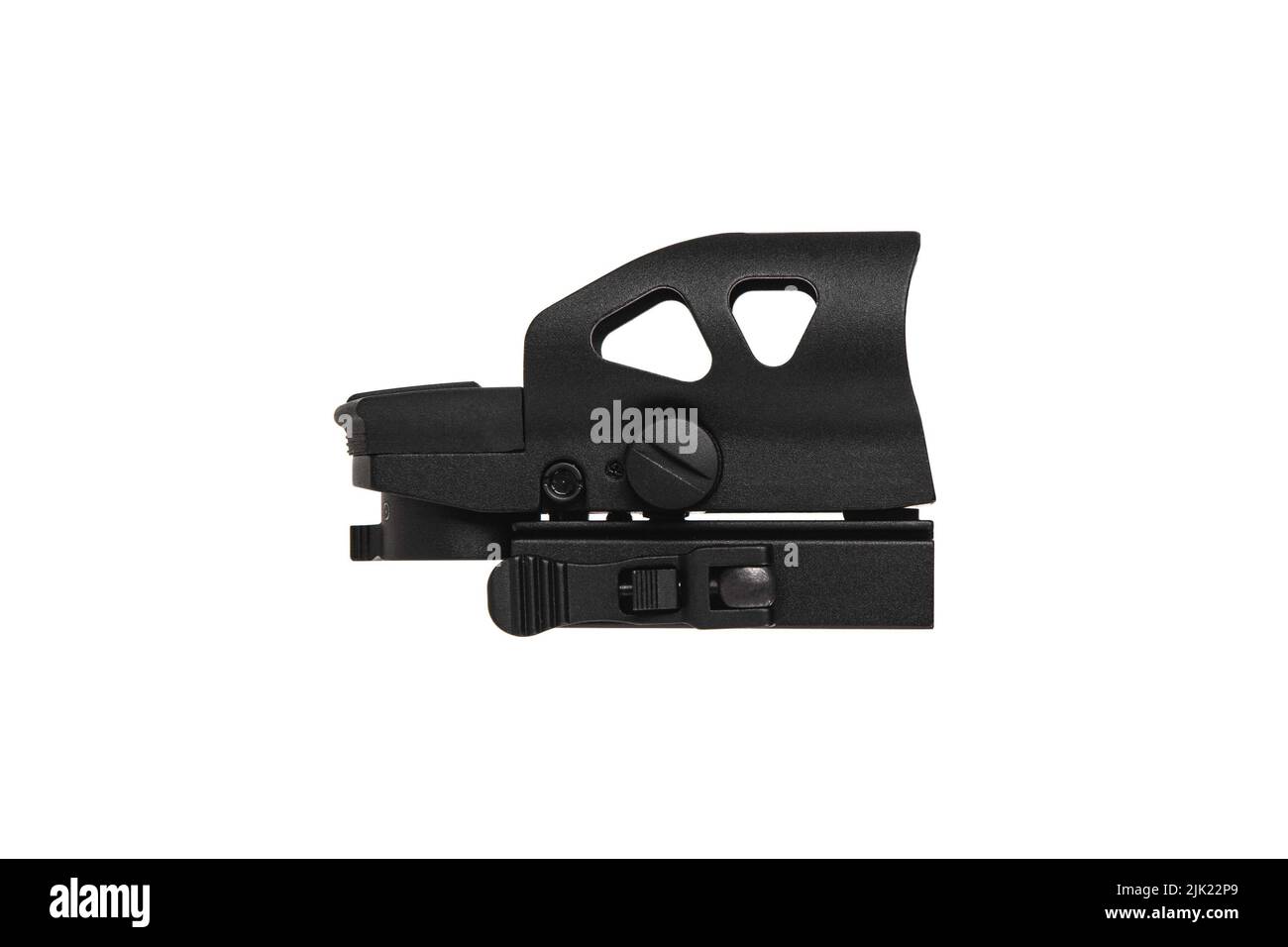 Modern optical collimator sight. Aiming device for shooting at short ...