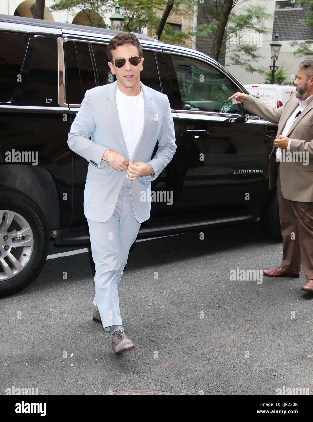 B.J. Novak And Billy Porter At The View -PICTURED: B.J. Novak -LOCATION ...