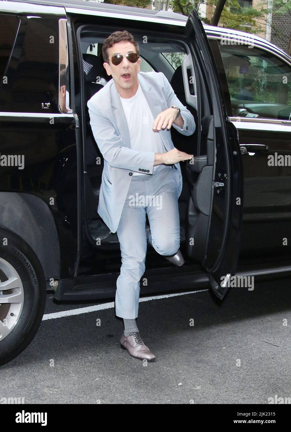 B.J. Novak And Billy Porter At The View -PICTURED: B.J. Novak -LOCATION ...