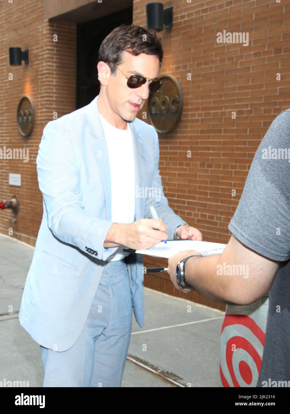 B.J. Novak And Billy Porter At The View -PICTURED: B.J. Novak -LOCATION ...