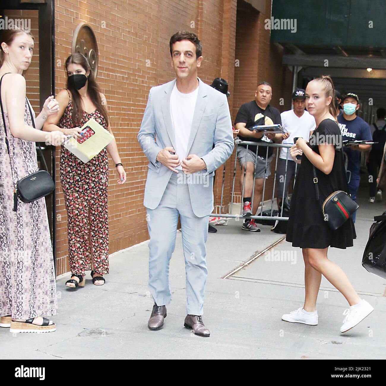 B.J. Novak And Billy Porter At The View -PICTURED: B.J. Novak -LOCATION ...