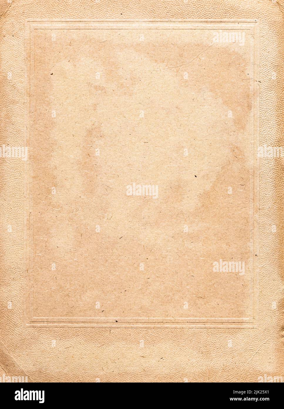 paper background - reverse side of retro photo passe-partout Stock ...