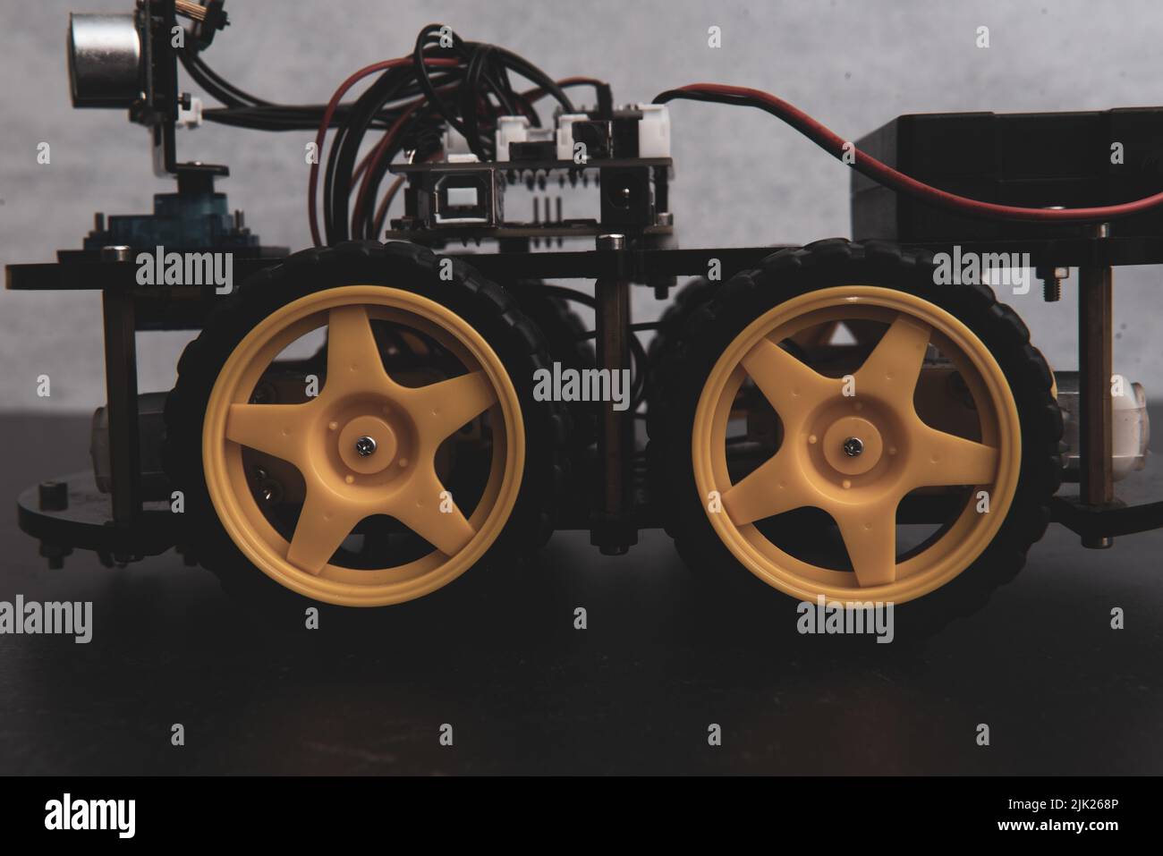 Hand made robot. STEM education for children and teenagers, robotics ...