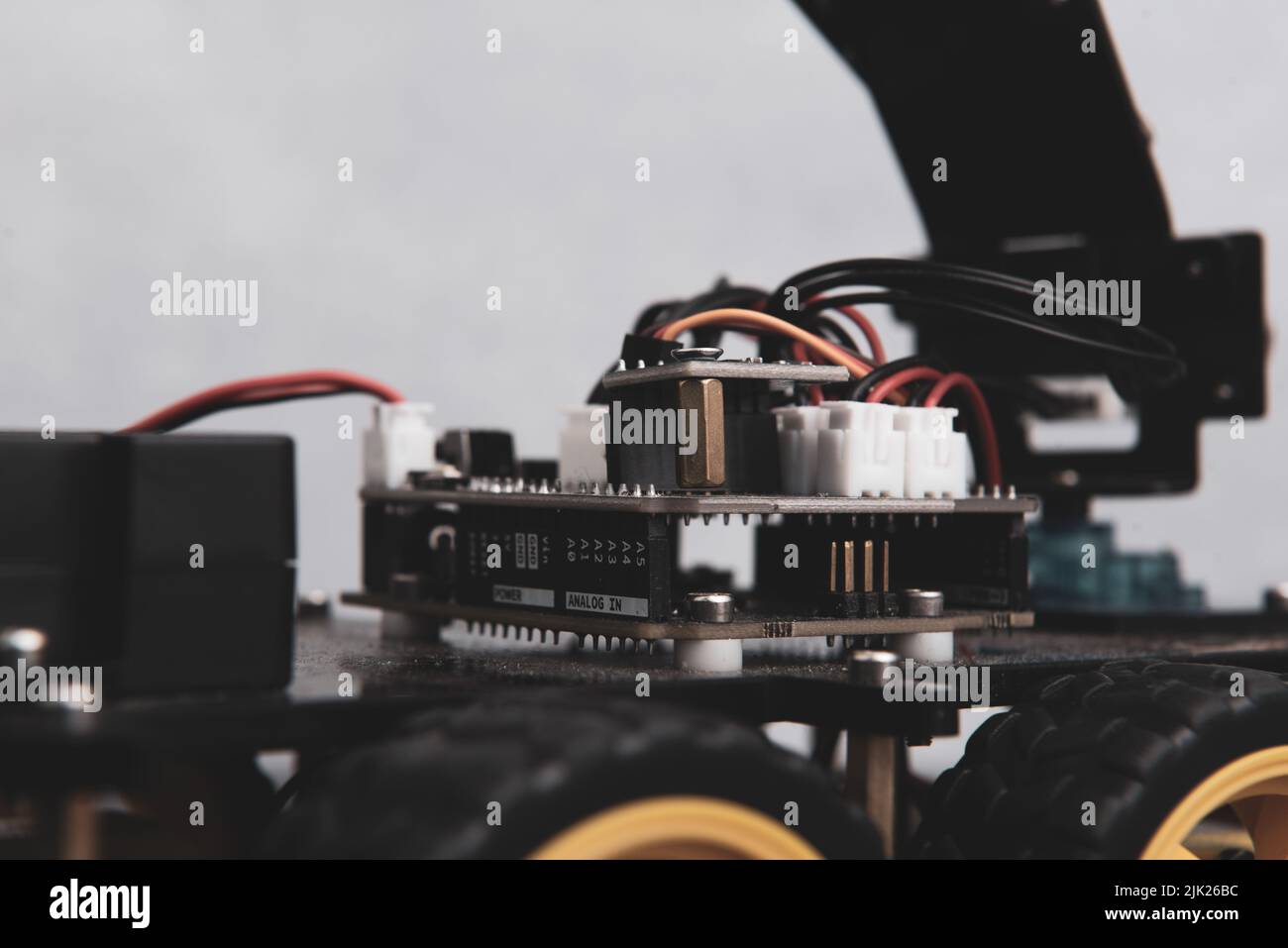 Hand made robot. STEM education for children and teenagers, robotics ...