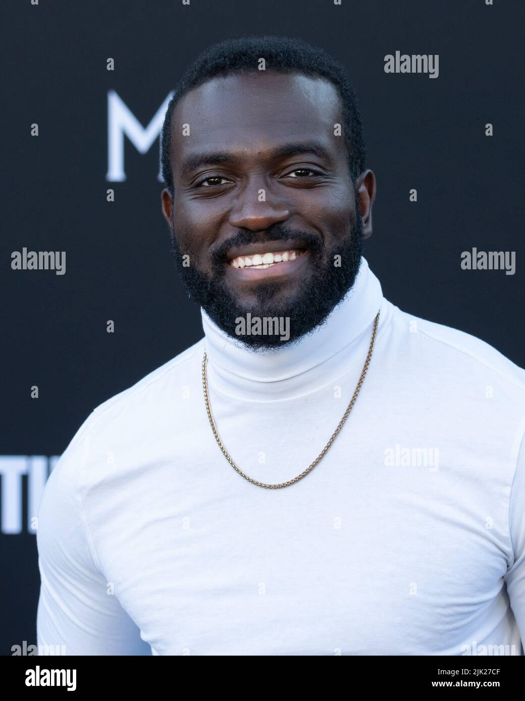 28 July 2022 - Los Angeles, California - Dr. Kojo Sarfo. Premiere Of ...