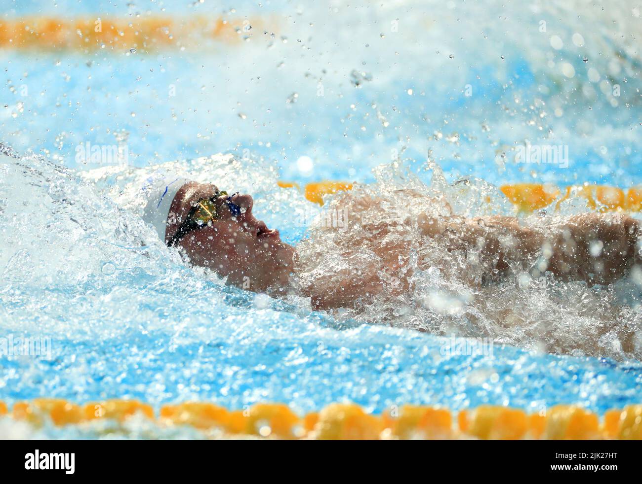 South Africa's Pieter Coetzee in the Men's 100m Backstroke - Semi-Final ...